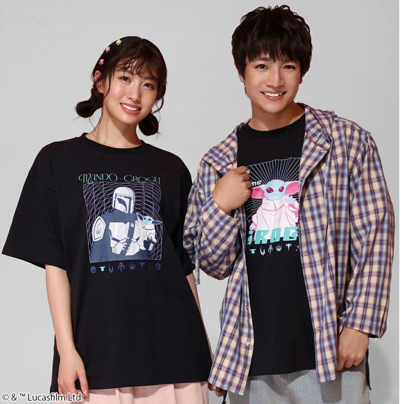 STAR WARS】マンダロリアン&グローグー/Tシャツ(PONEYCOMB TOKYO STAR WARS】マンダロリアン&グローグー/Tシャツ(PONEYCOMB TOKYO